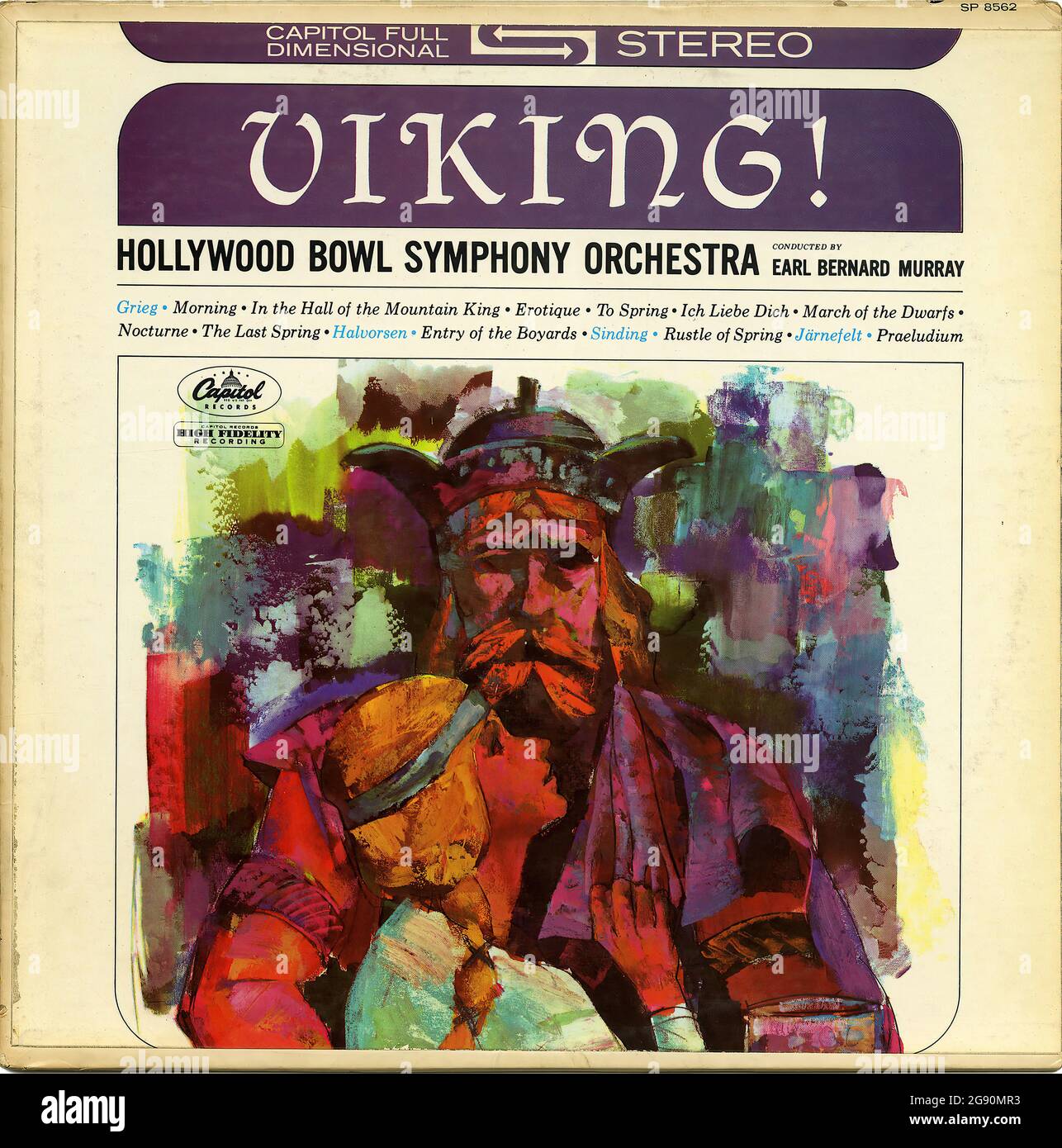 Viking! - Vintage Vinyl Record Cover Stock Photo - Alamy