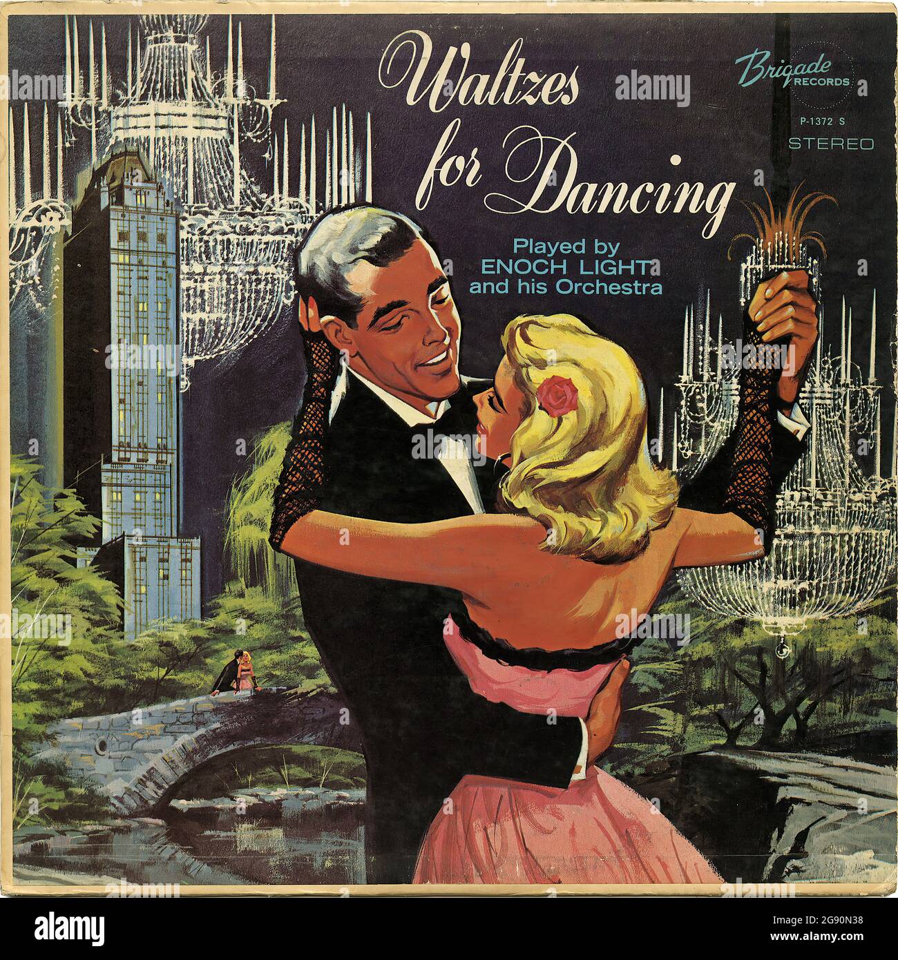 Waltzes For Dancing - Vintage Vinyl Record Cover Stock Photo - Alamy