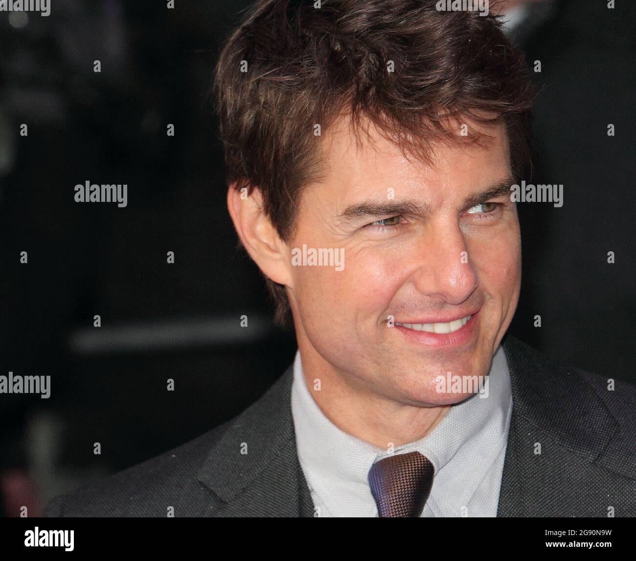 London. UK. Tom Cruise at the UK Premiere of Oblivion at the BFI IMAX ...
