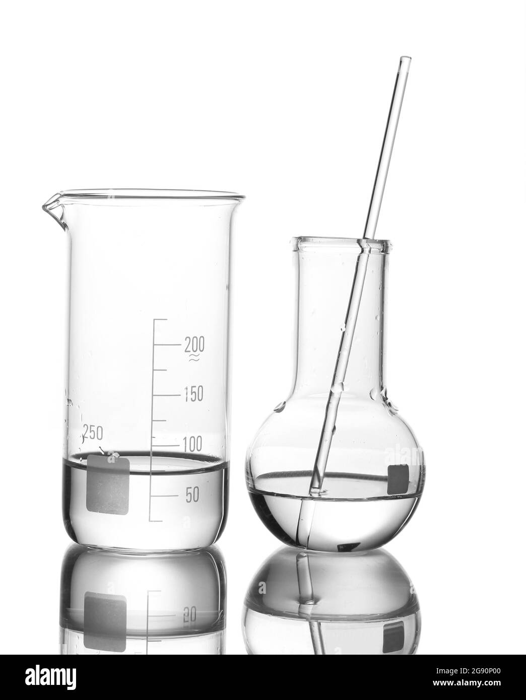 Measuring flask Black and White Stock Photos & Images - Alamy