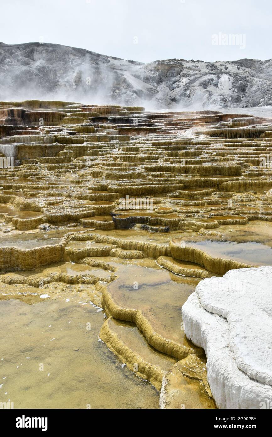 World famous Yellowstone National Park, the worlds first national park ...