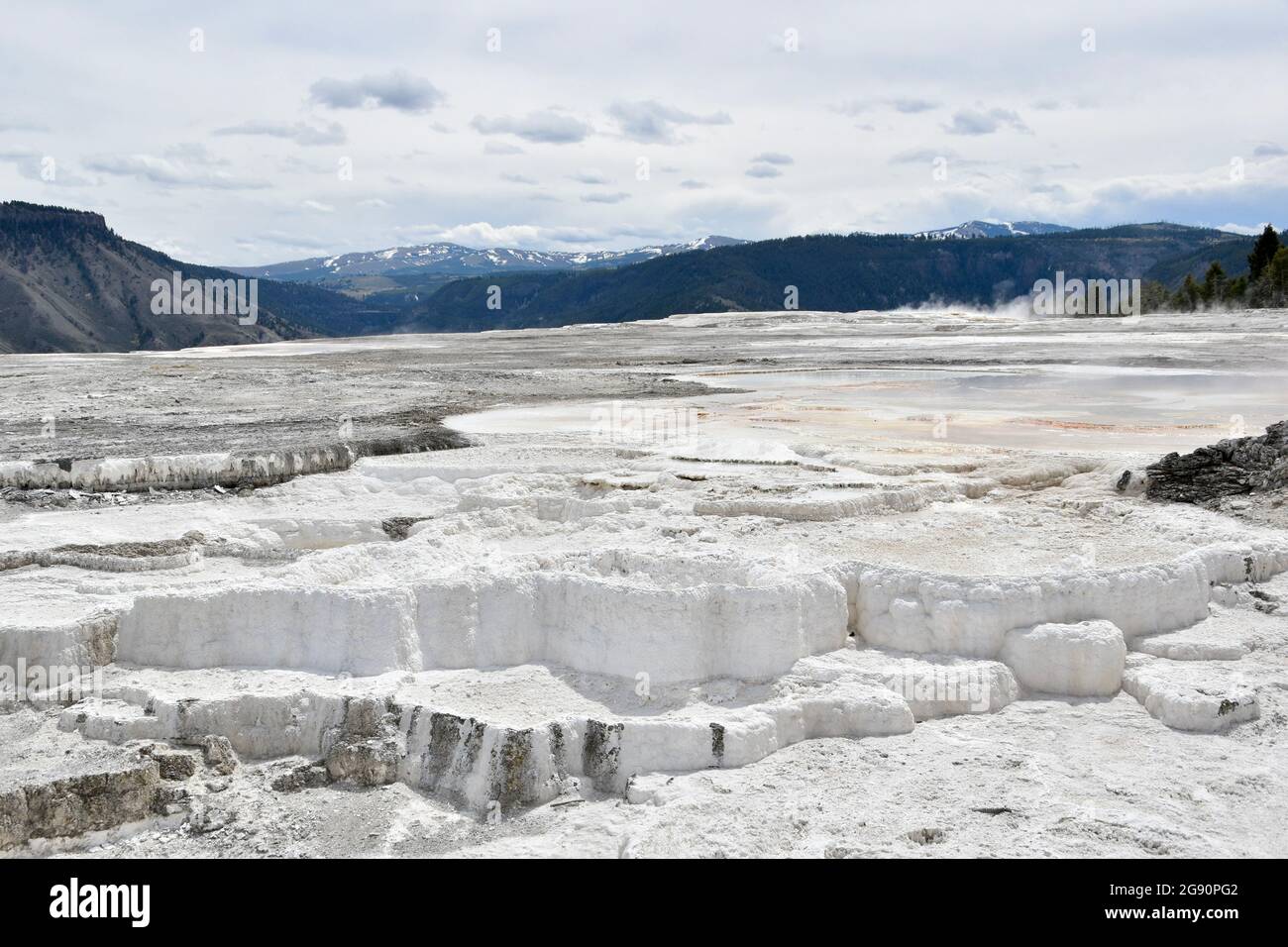 World famous Yellowstone National Park, the worlds first national park ...