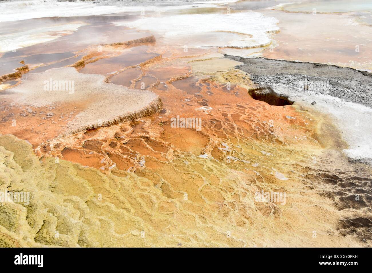 World famous Yellowstone National Park, the worlds first national park ...