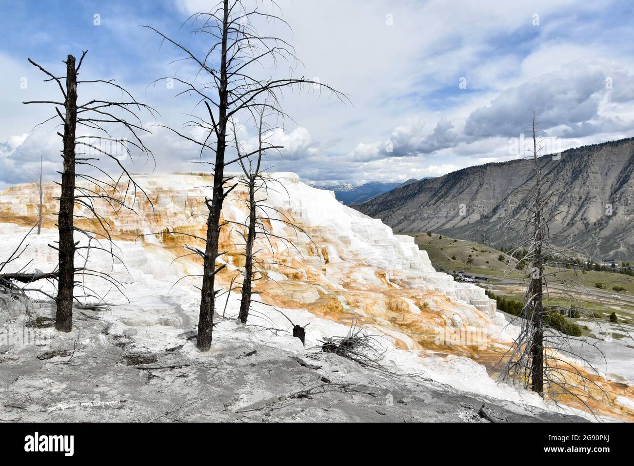World famous Yellowstone National Park, the worlds first national park ...