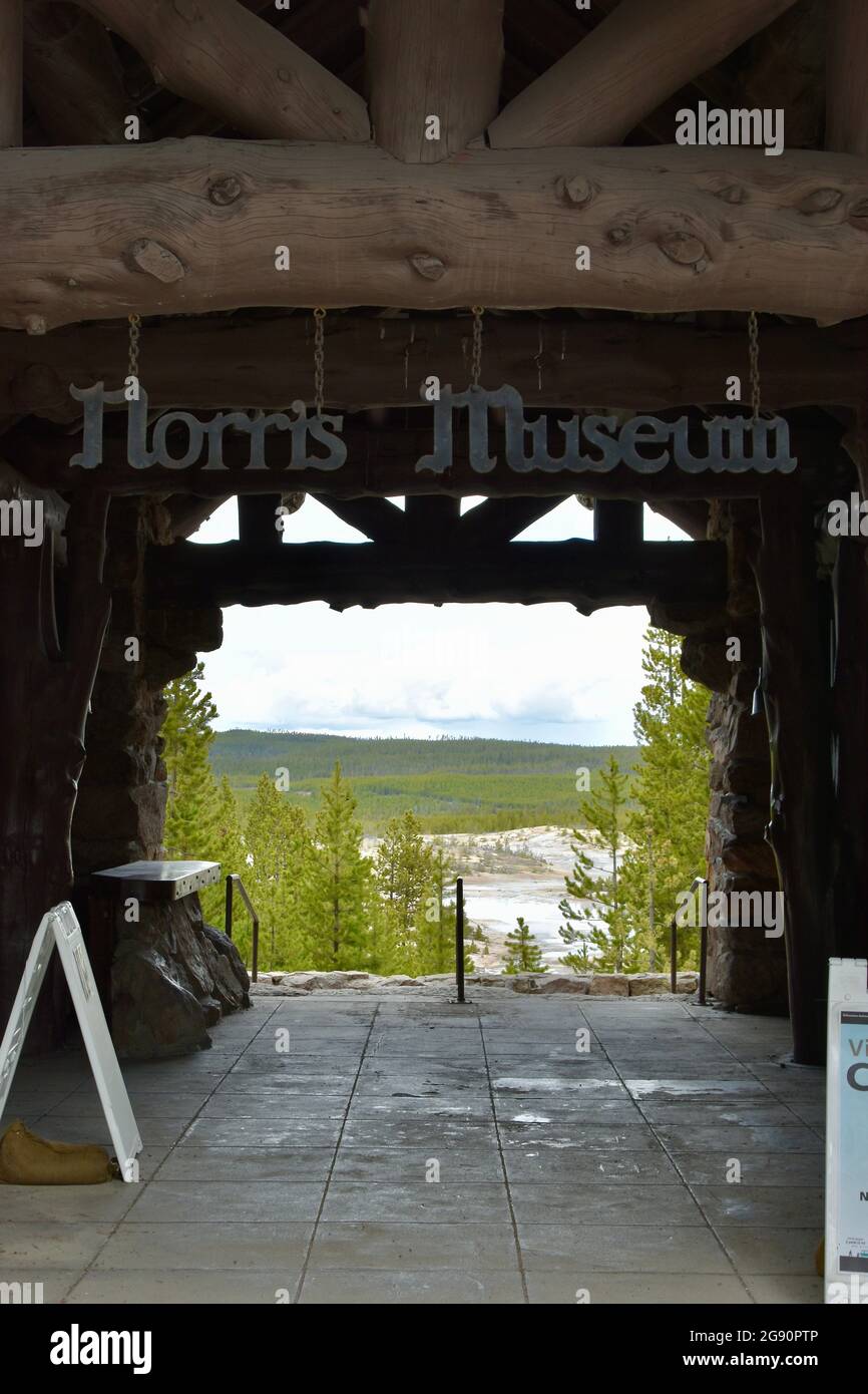 World famous Yellowstone National Park, the worlds first national park ...