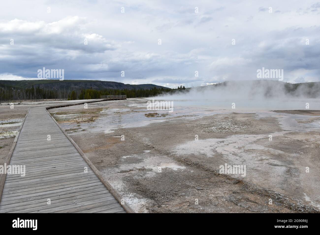 World famous Yellowstone National Park, the worlds first national park ...