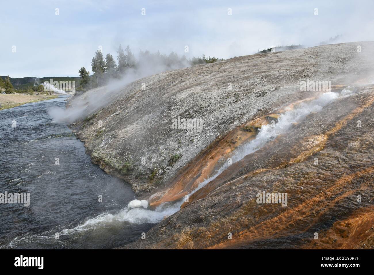 World famous Yellowstone National Park, the worlds first national park ...