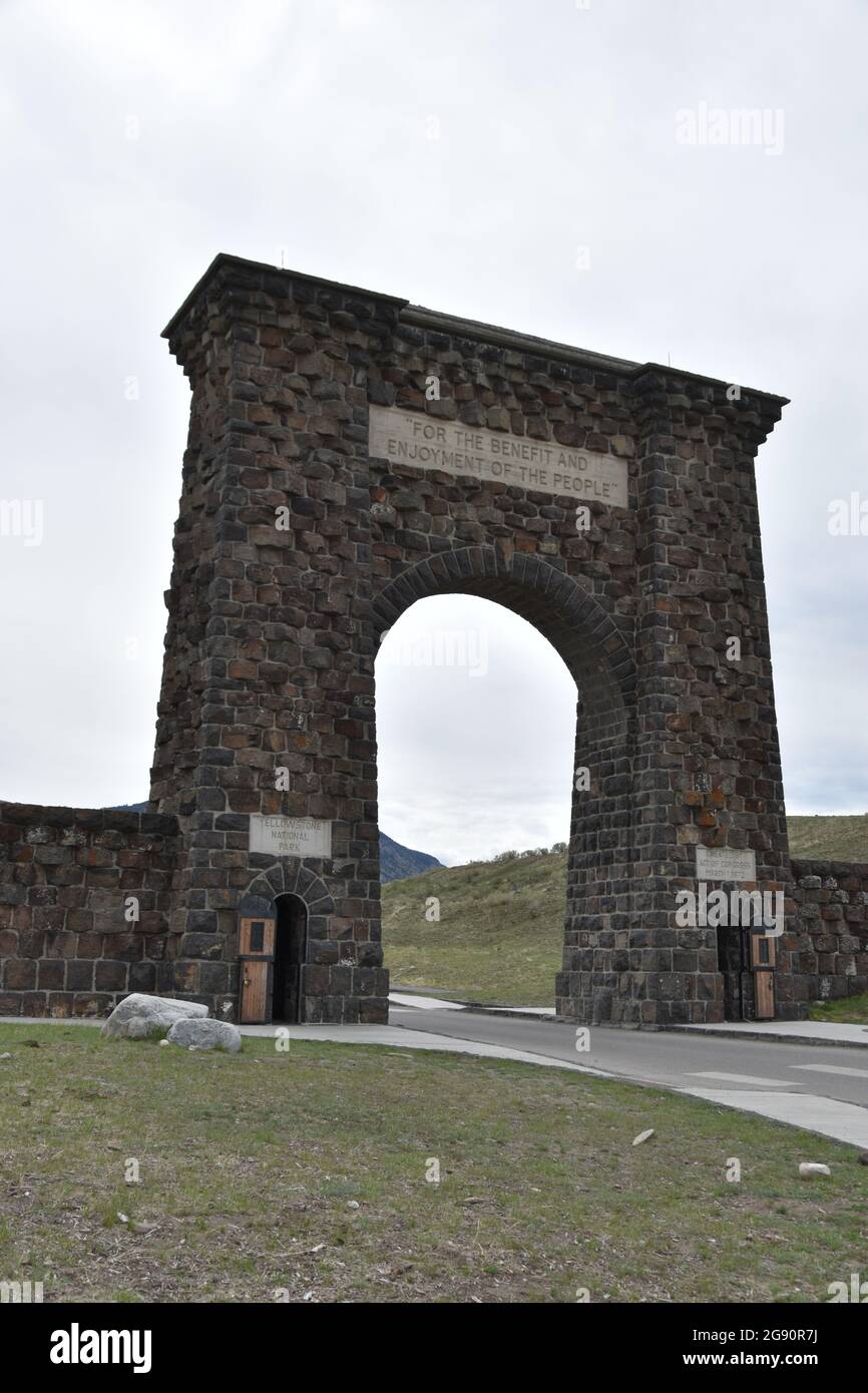 World famous Yellowstone National Park, the worlds first national park ...