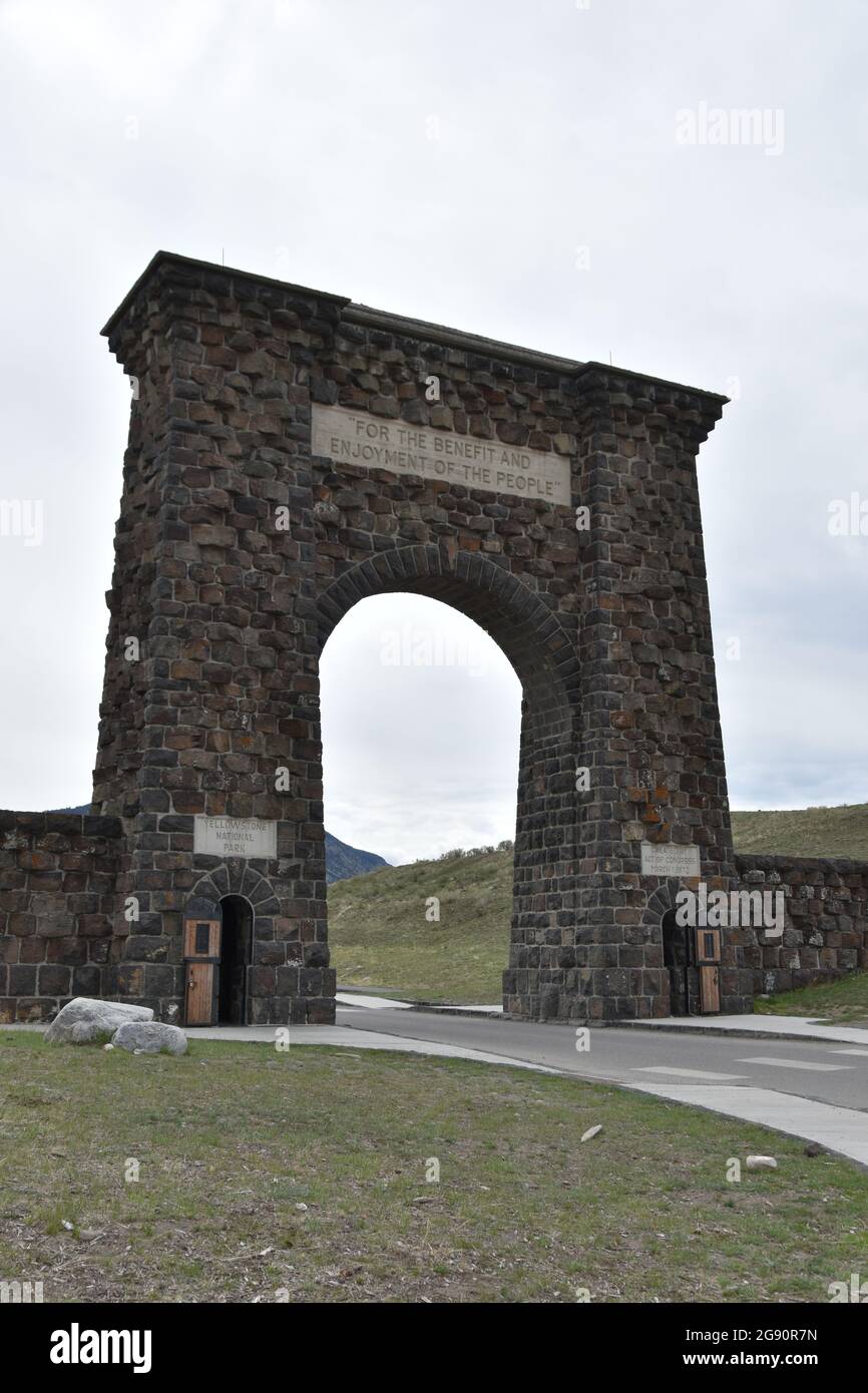 World famous Yellowstone National Park, the worlds first national park ...