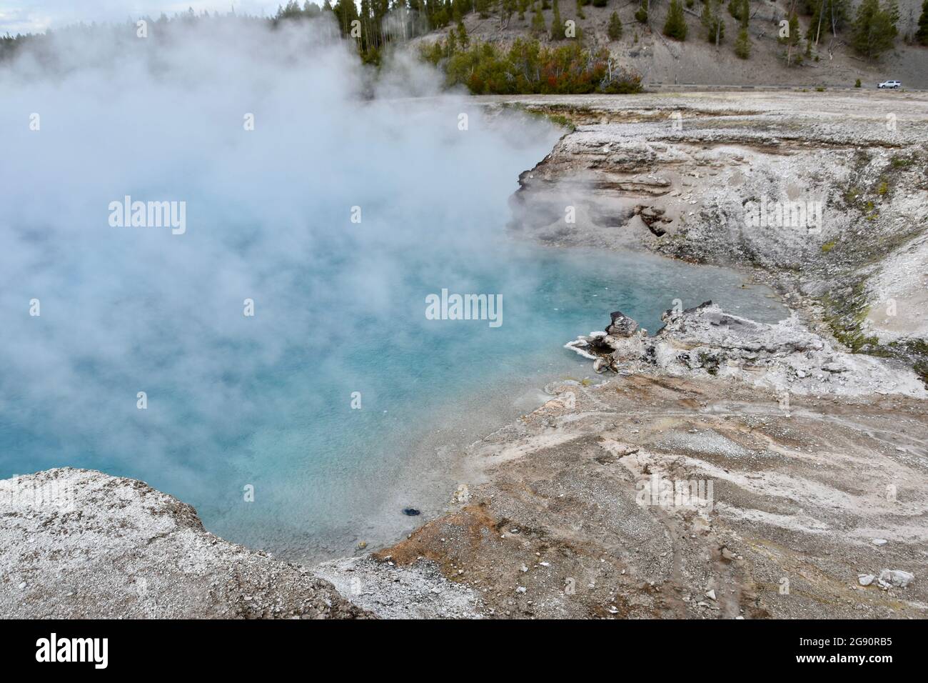 World famous Yellowstone National Park, the worlds first national park ...