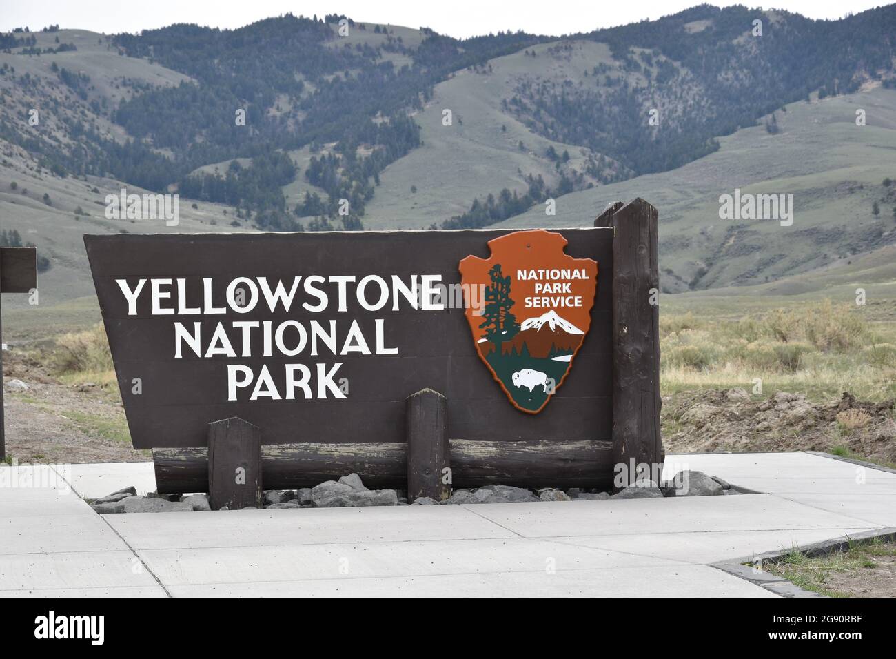 World famous Yellowstone National Park, the worlds first national park ...