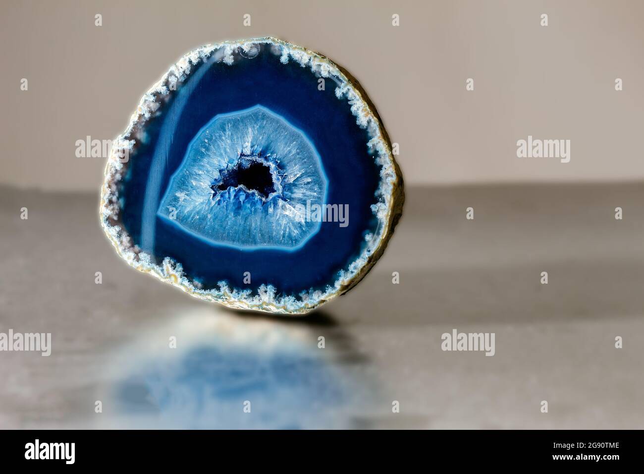 a blue agate Stock Photo - Alamy