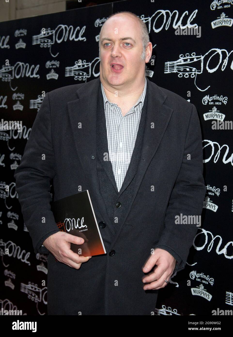 London, UK. Dara O'Brian at The press night for new musical 'Once ...