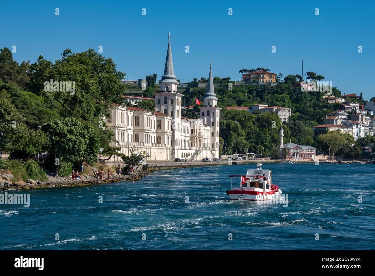 Bosphorus Strait in Istanbul, Turkey Stock Photo - Alamy