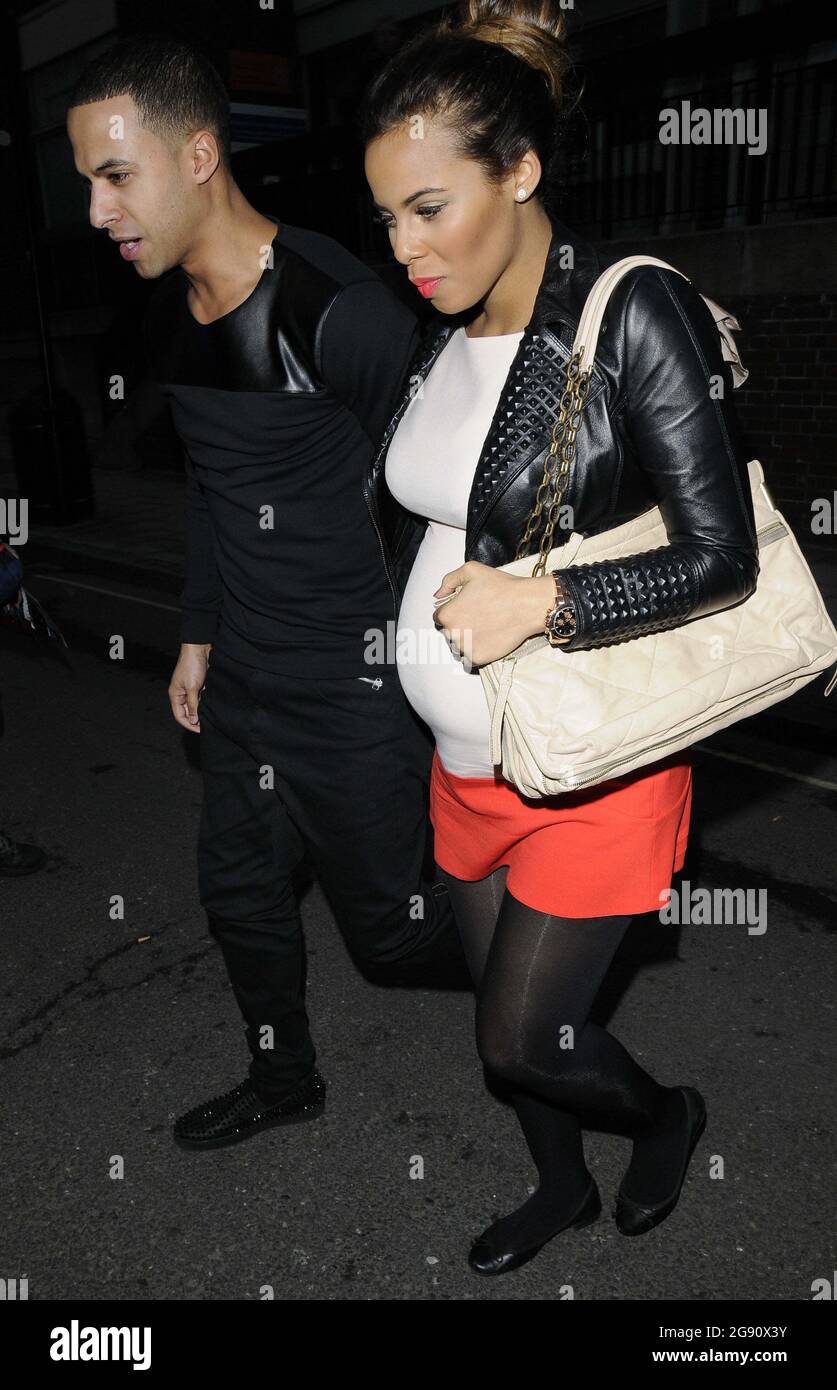 London, UK. Marvin Humes and Rochelle Wiseman at the "Streets : A New ...