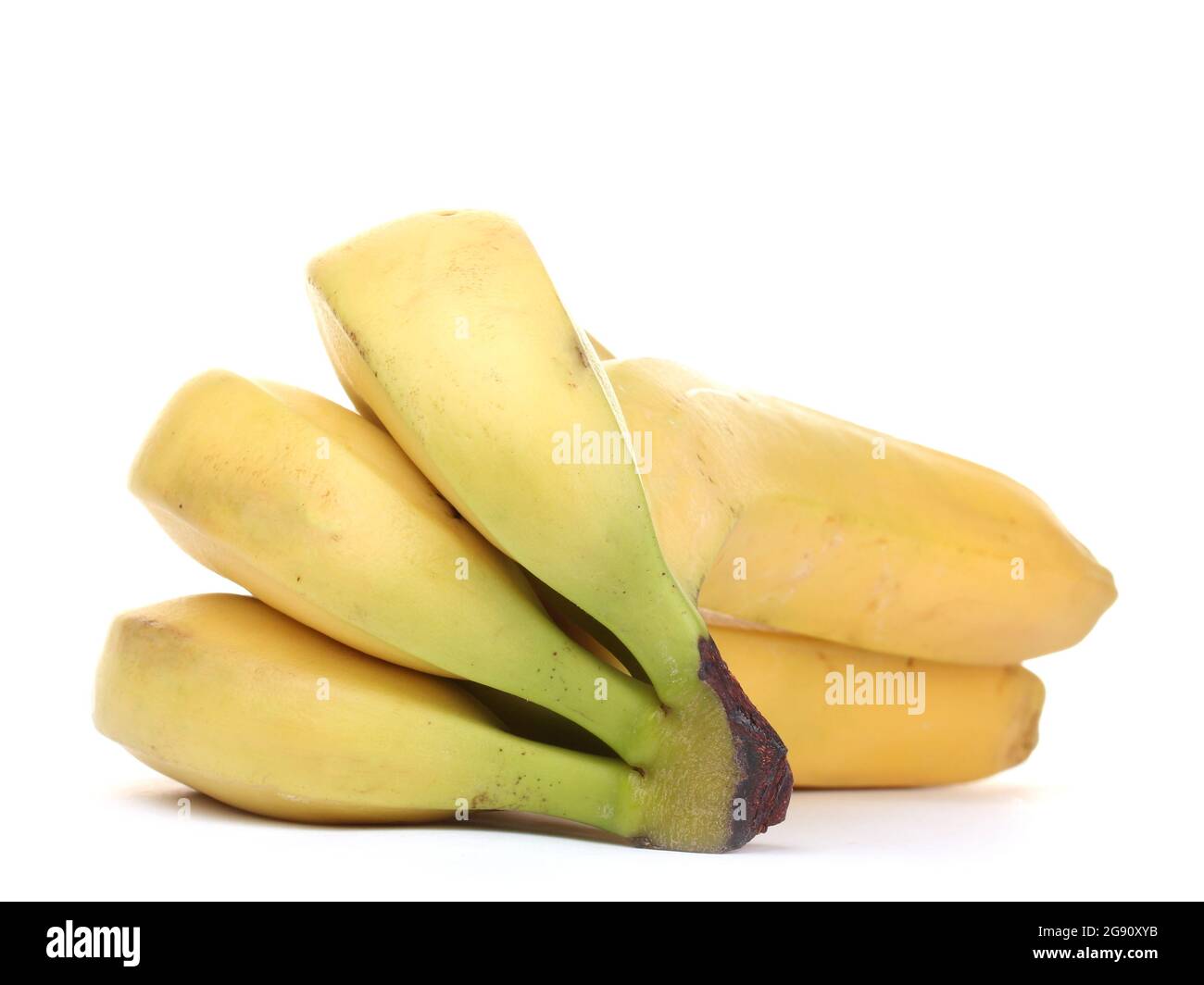Bunch of bananas isolated on white Stock Photo - Alamy