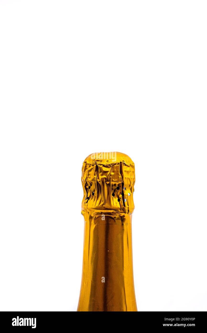 Bottleneck Champagne, Prosecco or Sparking Wine Stock Photo - Alamy