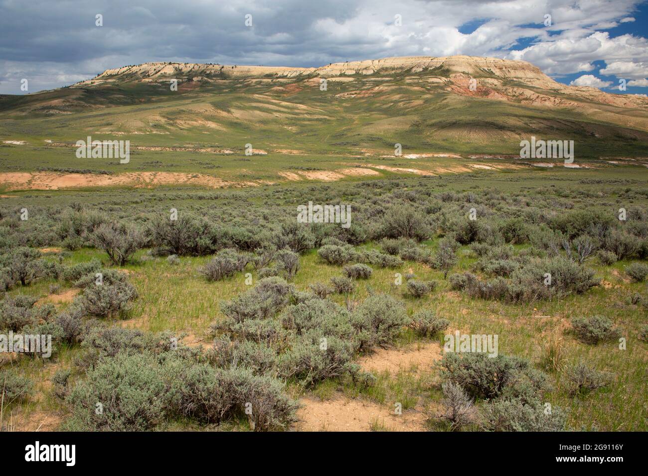 Fossil Butte, Fossil Butte National Monument, Wyoming Stock Photo - Alamy