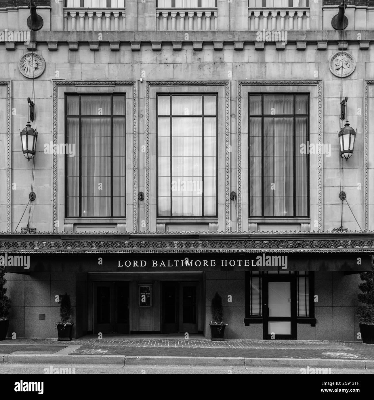 The Lord Baltimore Hotel, in Baltimore, Maryland Stock Photo - Alamy