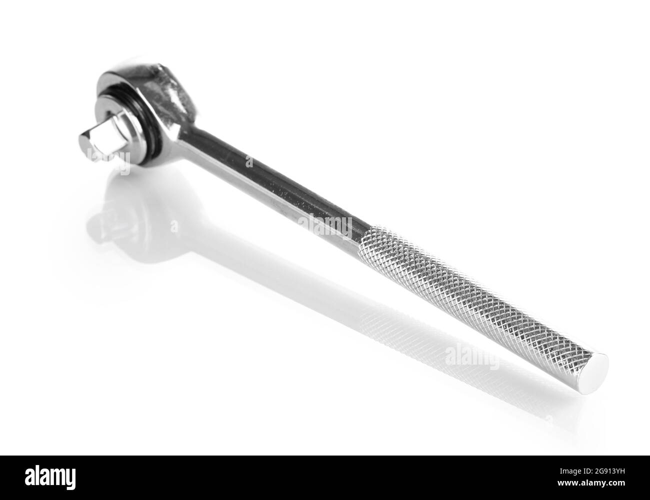 Socket wrench isolated on white Stock Photo - Alamy
