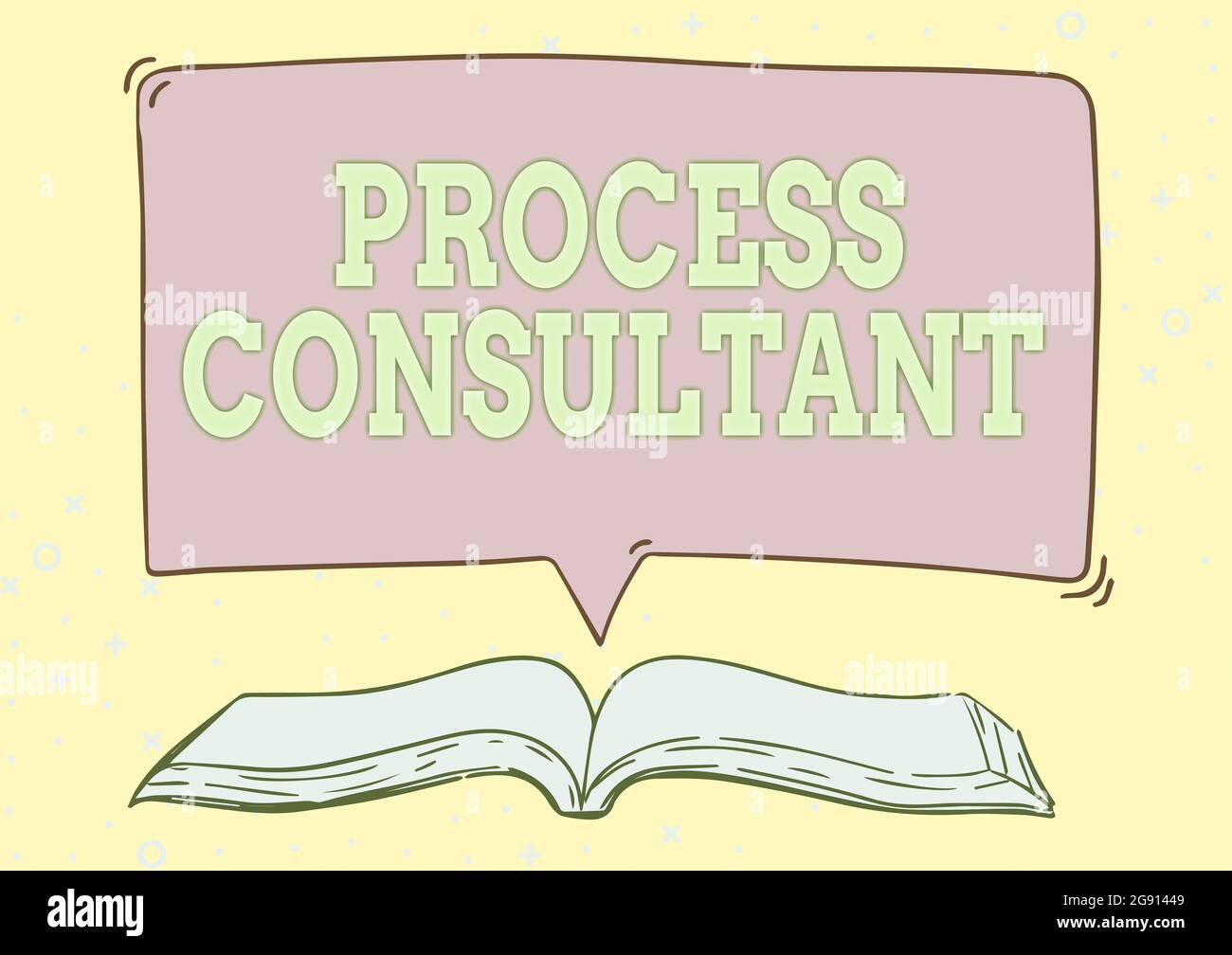 Text sign showing Process Consultant. Business concept someone ...