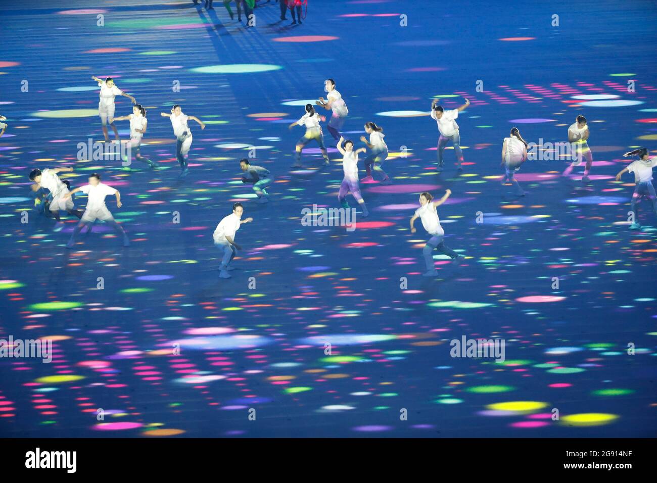 Tokyo, Japan. 23rd July, 2021. Opening Ceremony of the 2020 Tokyo ...