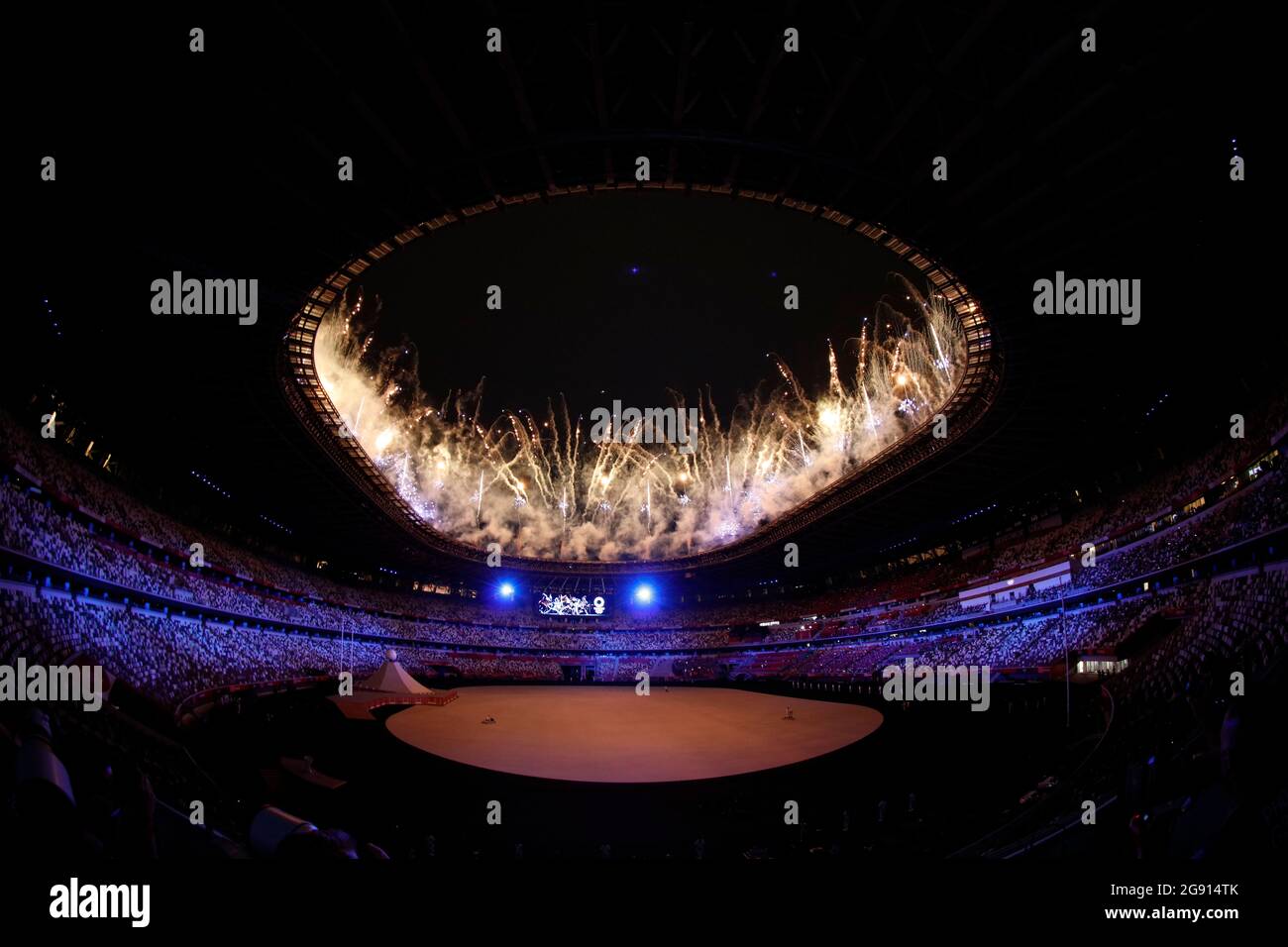 Tokyo, Japan. 23rd July, 2021. Opening Ceremony of the 2020 Tokyo ...