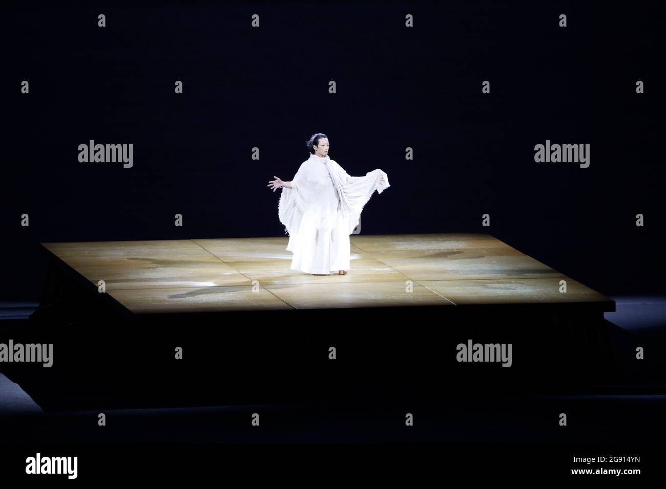 Tokyo, Japan. 23rd July, 2021. Opening Ceremony of the 2020 Tokyo ...