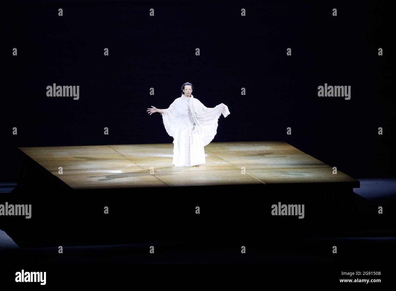 Tokyo, Japan. 23rd July, 2021. Opening Ceremony of the 2020 Tokyo ...