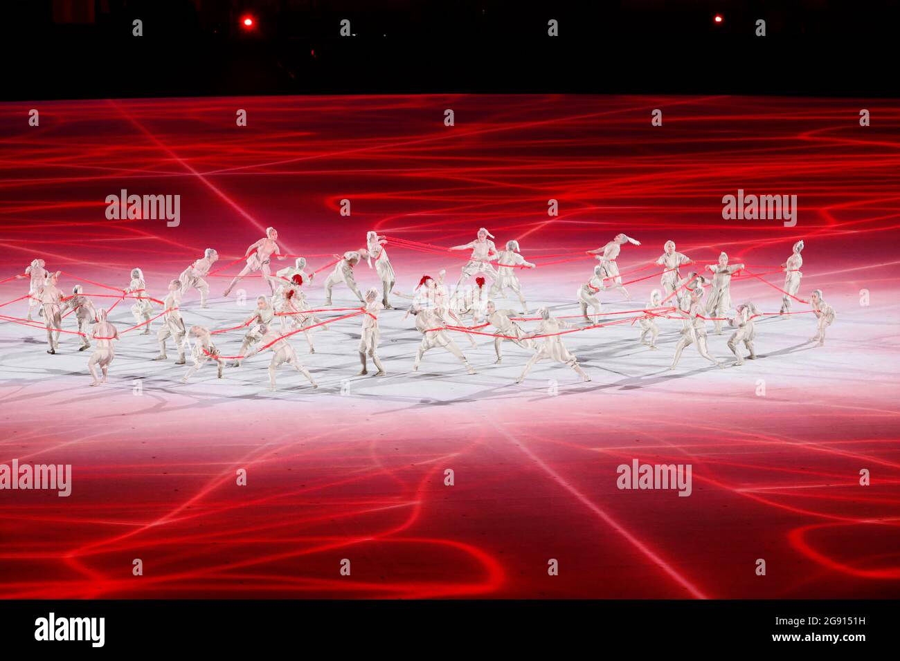 Tokyo, Japan. 23rd July, 2021. Opening Ceremony of the 2020 Tokyo ...