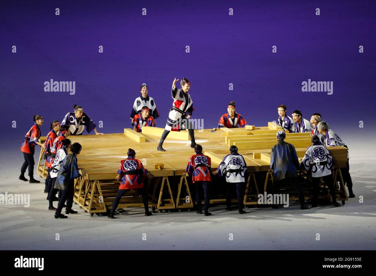 Tokyo, Japan. 23rd July, 2021. Opening Ceremony of the 2020 Tokyo ...