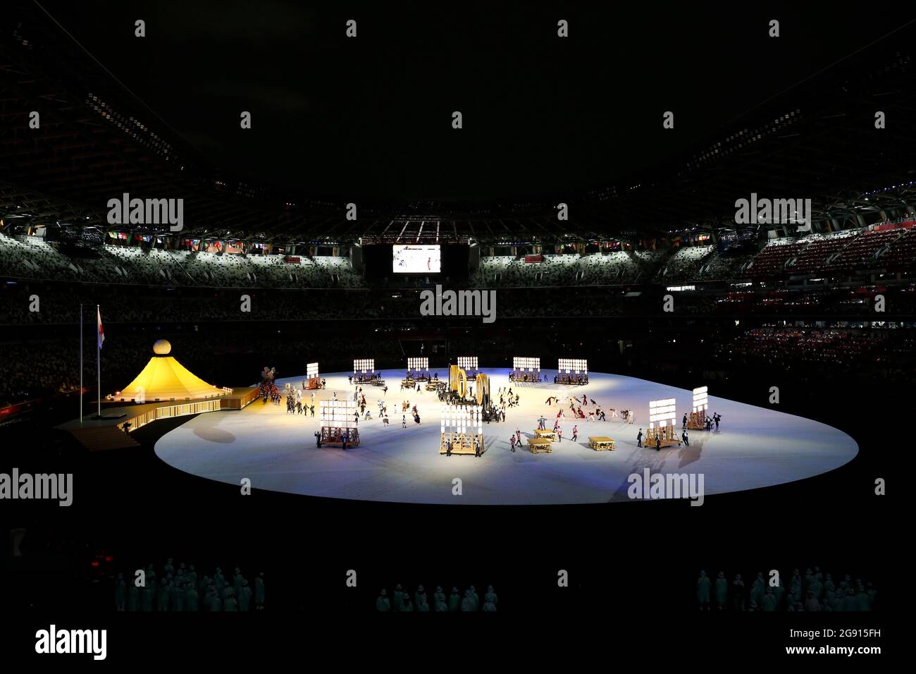 Tokyo, Japan. 23rd July, 2021. Opening Ceremony of the 2020 Tokyo ...