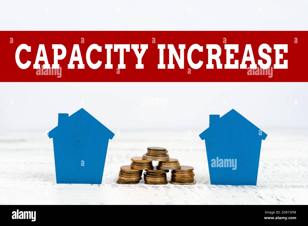 Text caption presenting Capacity Increase. Concept meaning meet an ... Text caption presenting Capacity Increase. Concept meaning meet an ...
