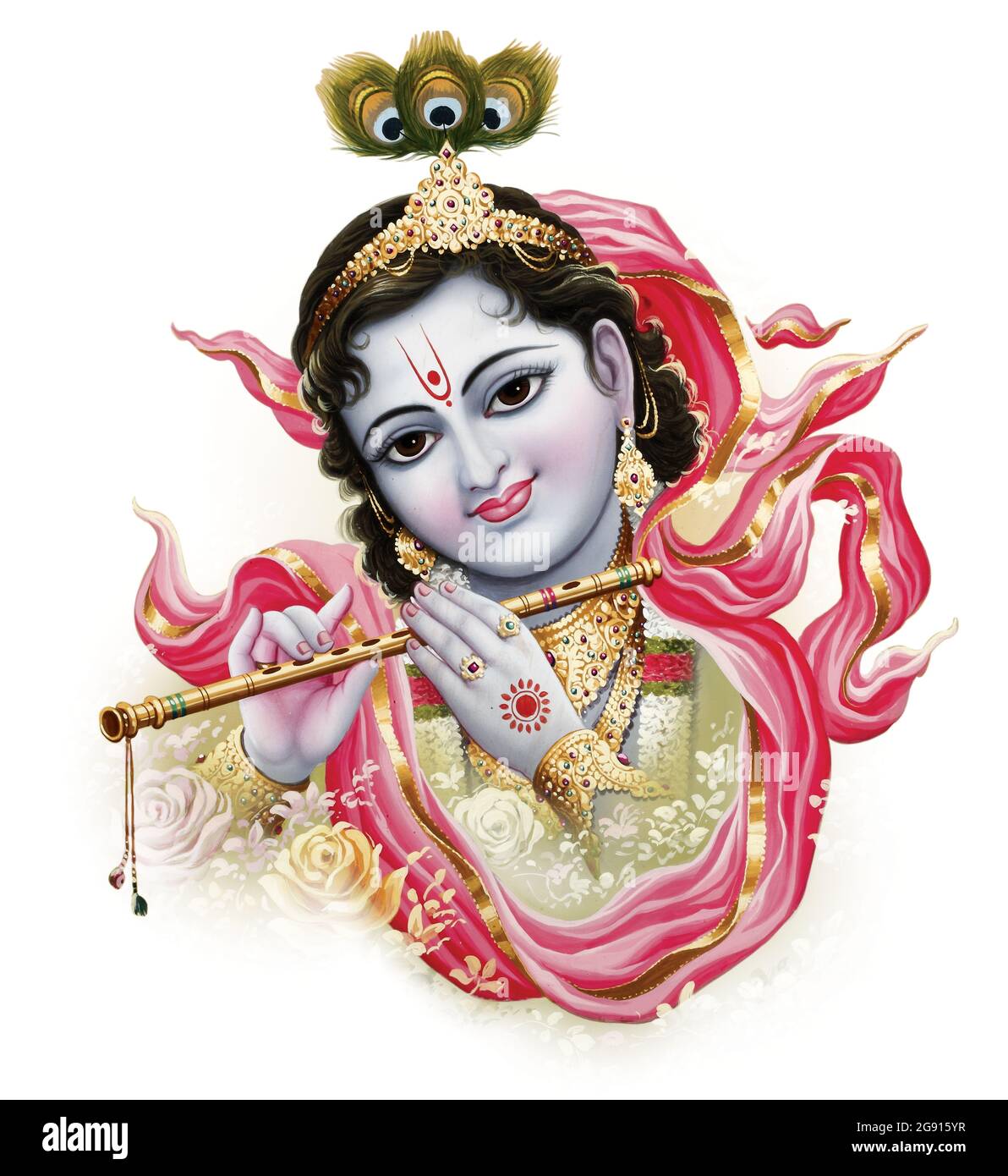 Lord krishna sculpture Cut Out Stock Images & Pictures - Alamy