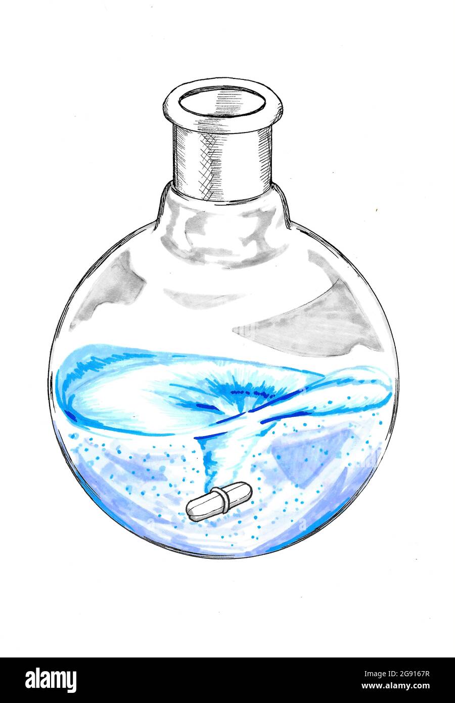 Flat Bottom Flask Diagram