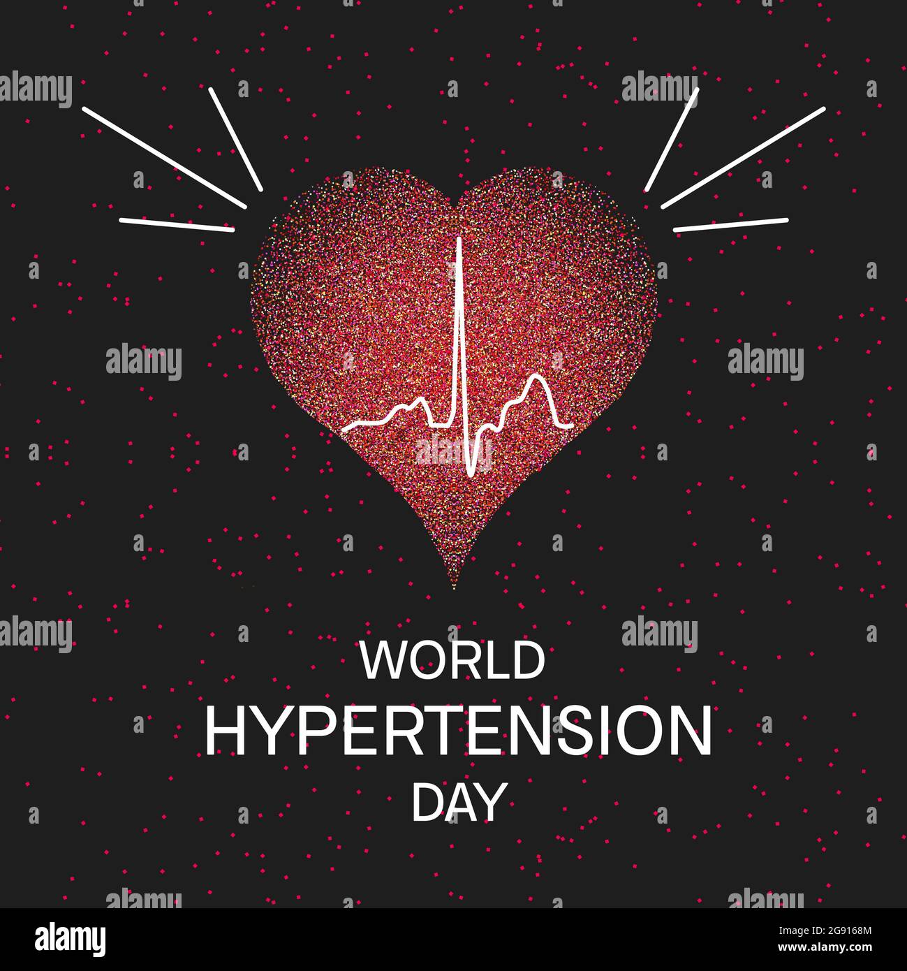 Hypertension, conceptual illustration Stock Photo - Alamy