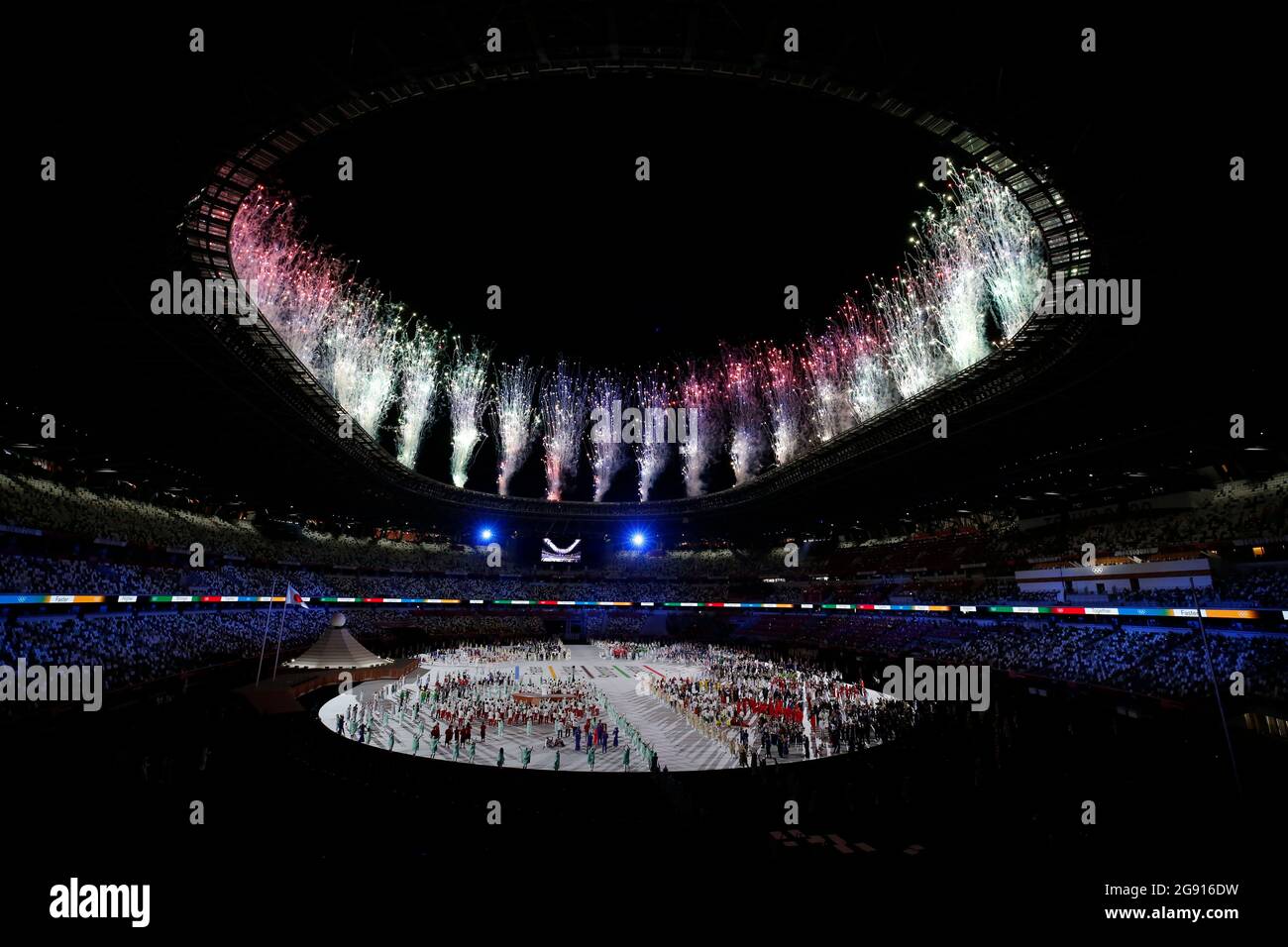 Tokyo, Japan. 23rd July, 2021. Opening Ceremony of the 2020 Tokyo ...