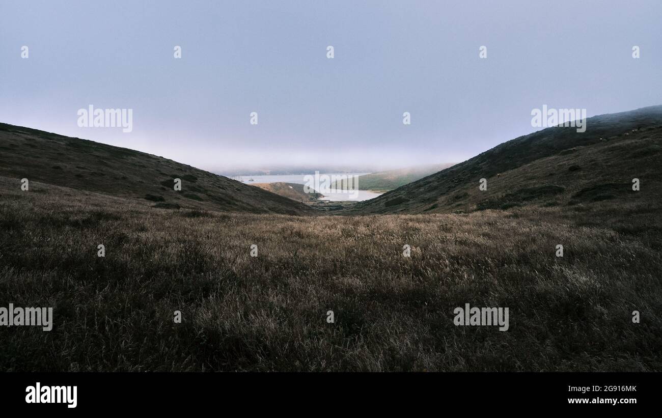 Marine layer rolling over hi-res stock photography and images - Alamy