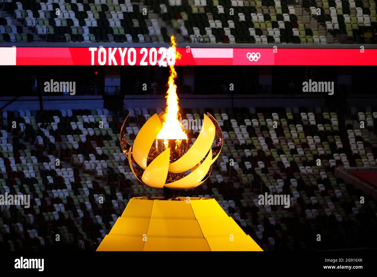 Tokyo, Japan. 23rd July, 2021. Opening Ceremony of the 2020 Tokyo ...