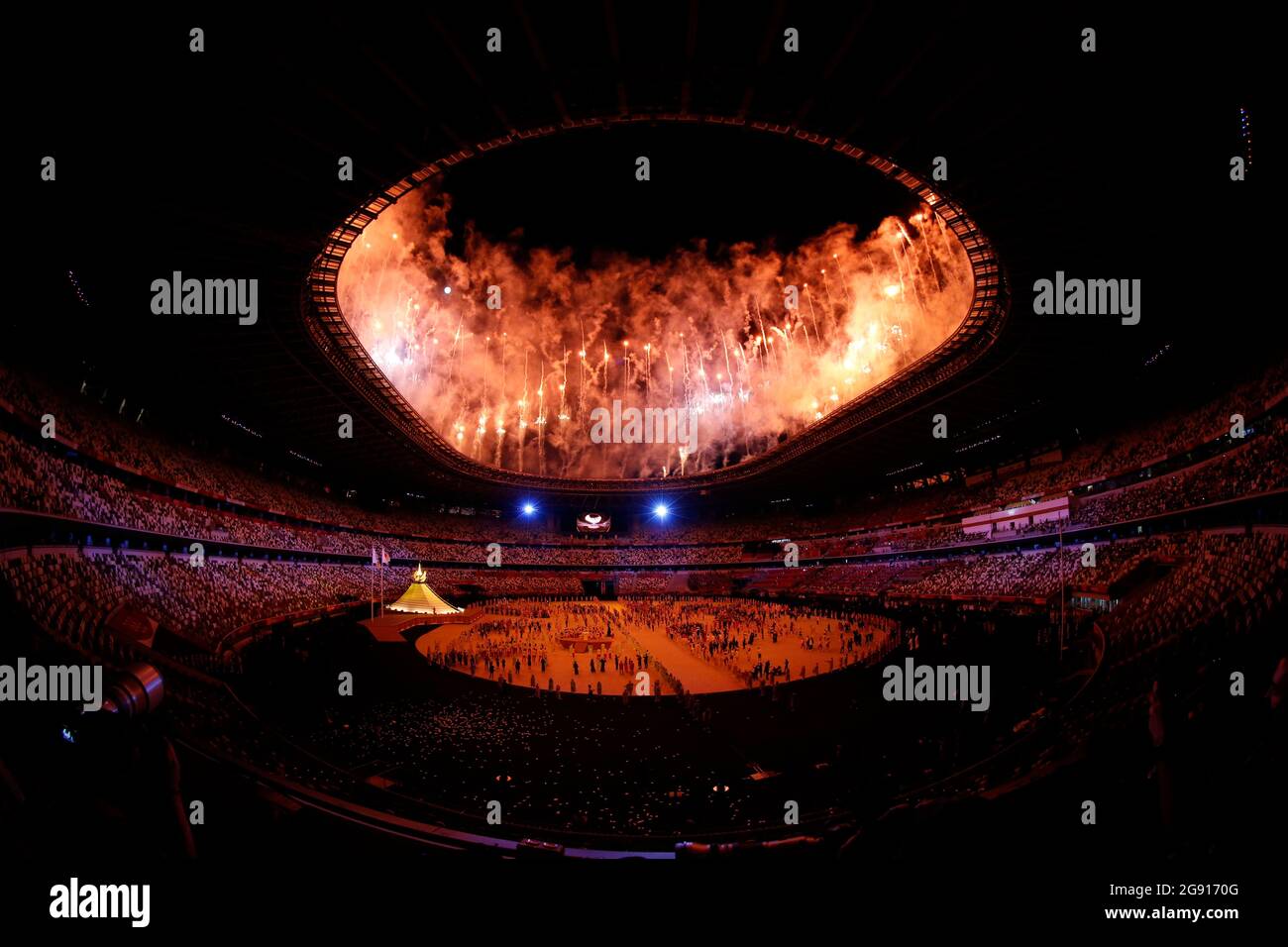 Tokyo, Japan. 23rd July, 2021. Opening Ceremony of the 2020 Tokyo ...
