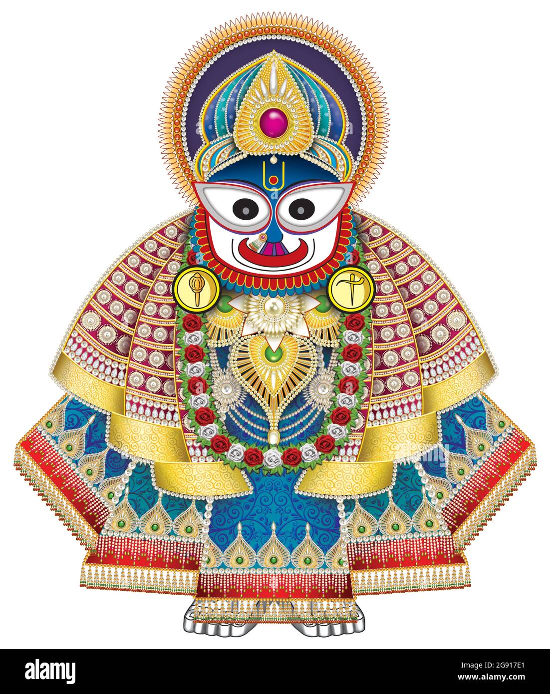 Lord jagannath painting hi-res stock photography and images - Alamy