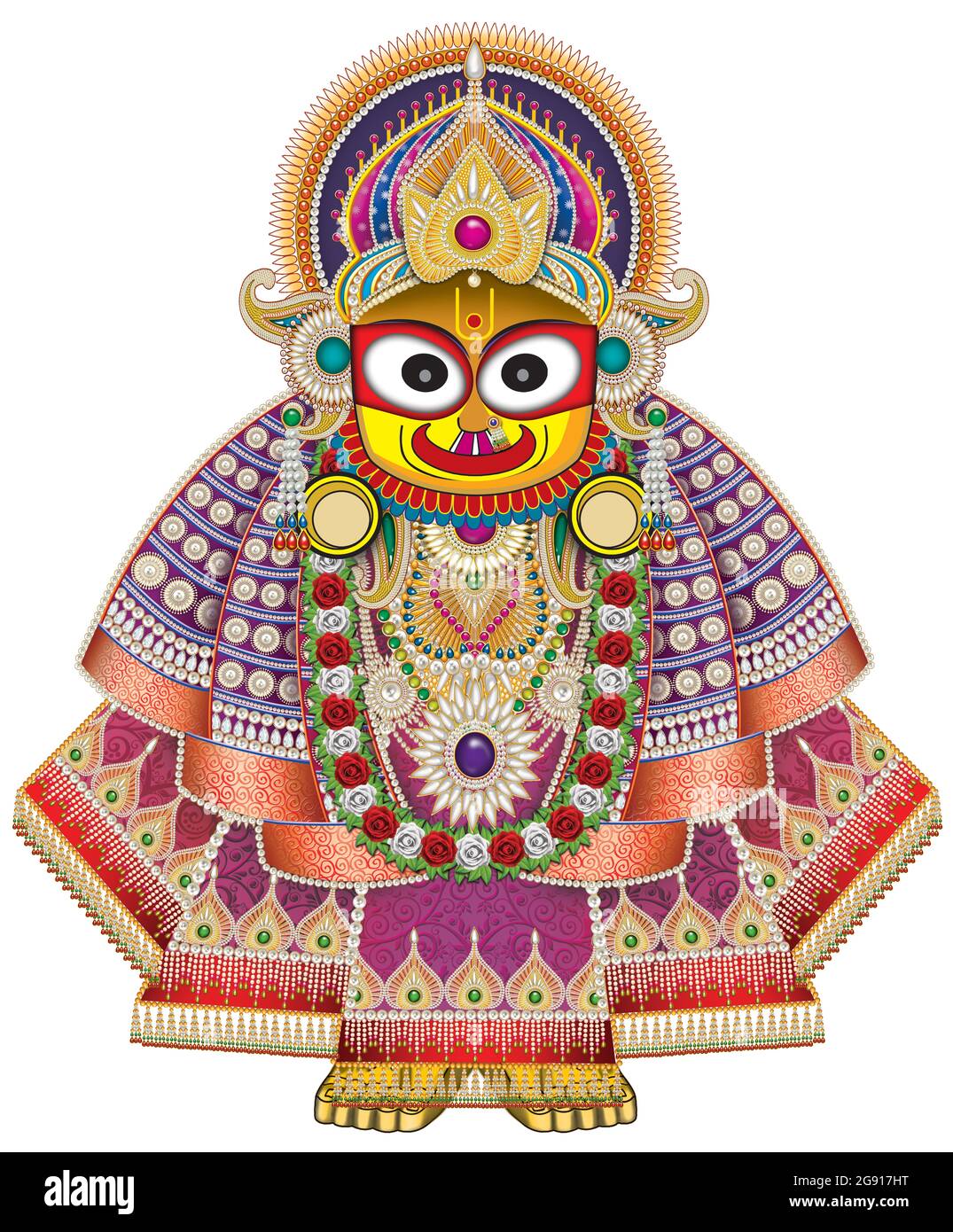High Resolution Indian God Lord Jagannath Digital Images Stock Photo ...