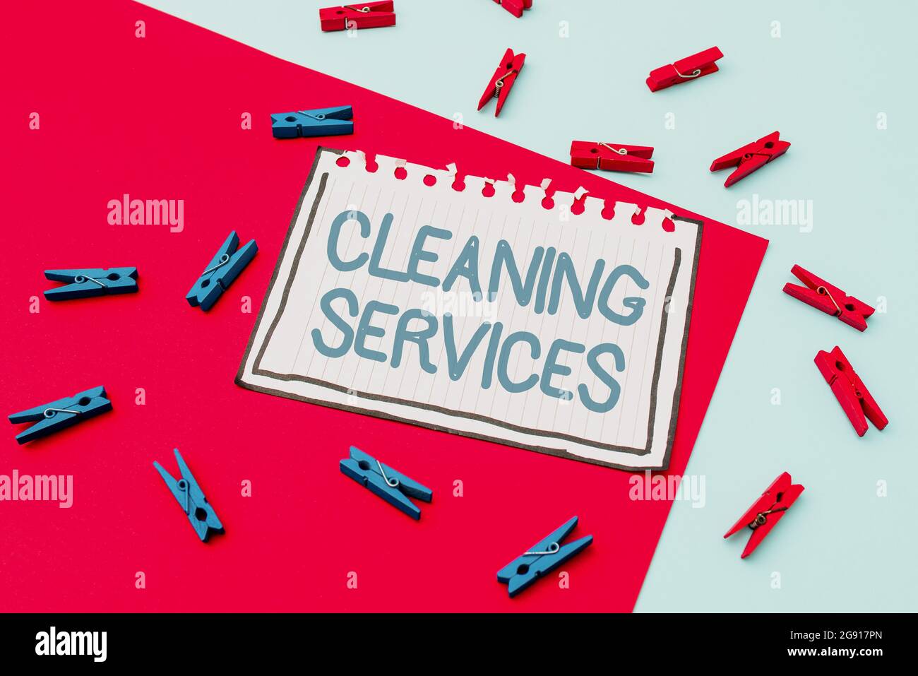 Handwriting text Cleaning Services. Internet Concept perform a variety ...