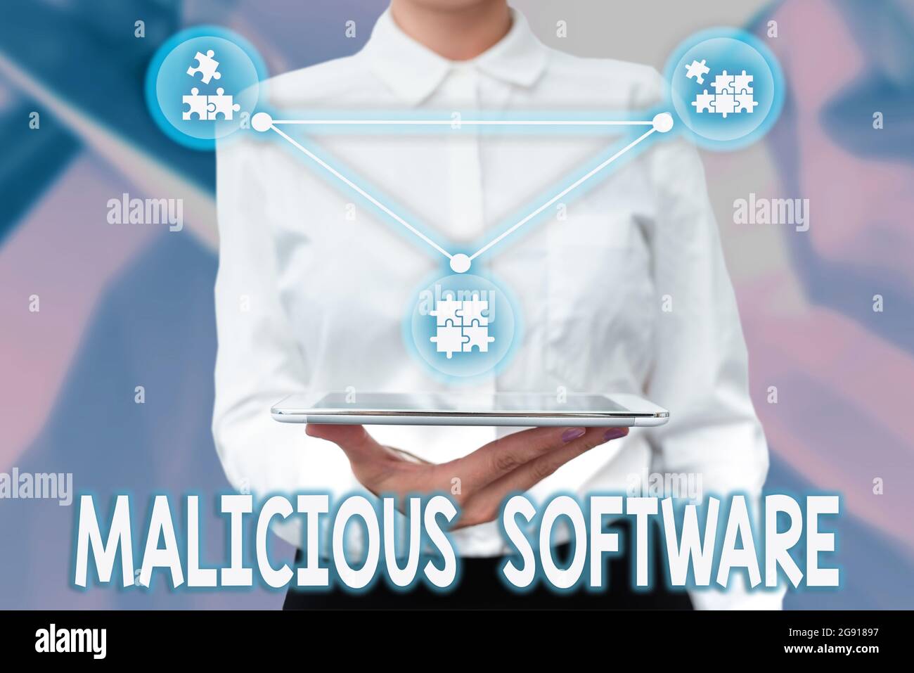 Inspiration showing sign Malicious Software, Word Written on the ...
