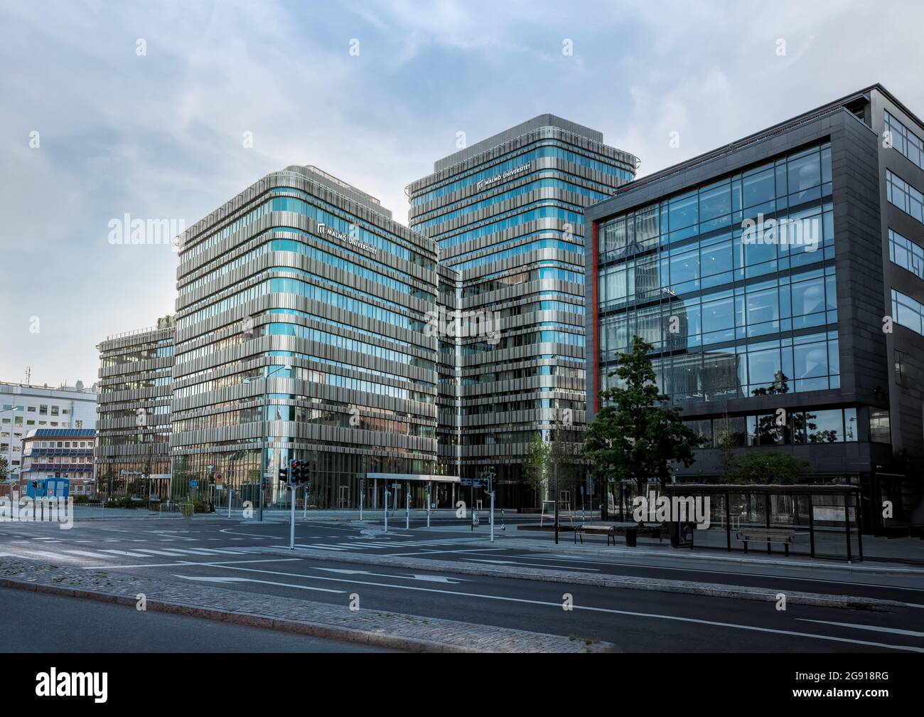 Malmo University - Niagara Building - Malmo, Sweden Stock Photo - Alamy
