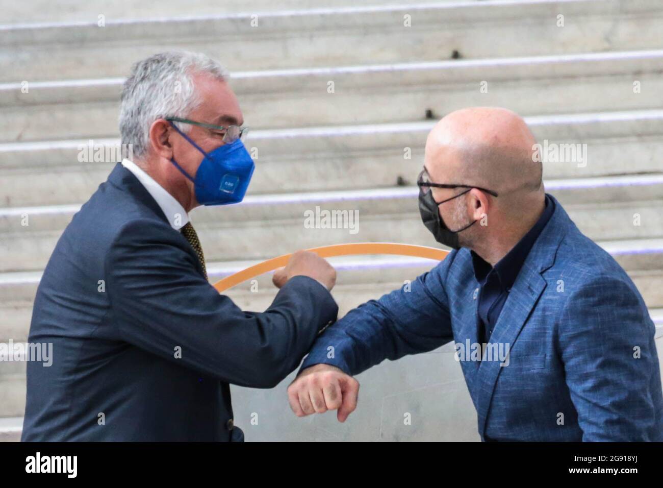 London, England, UK. 22nd July, 2021. Italian Ecological Transition ...