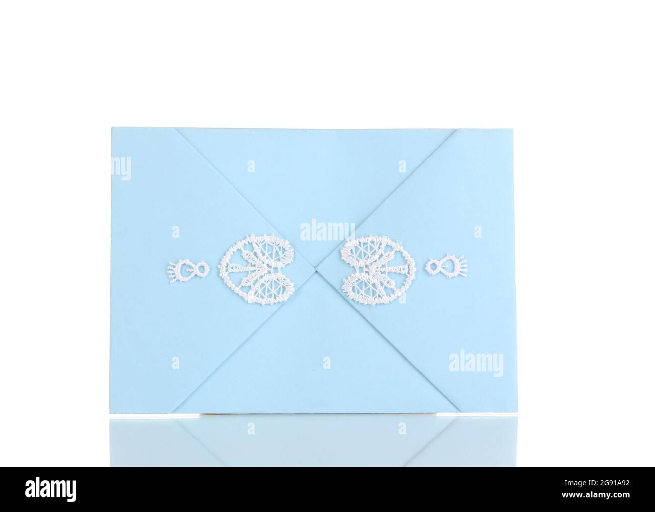 Color envelope isolated on white Stock Photo - Alamy