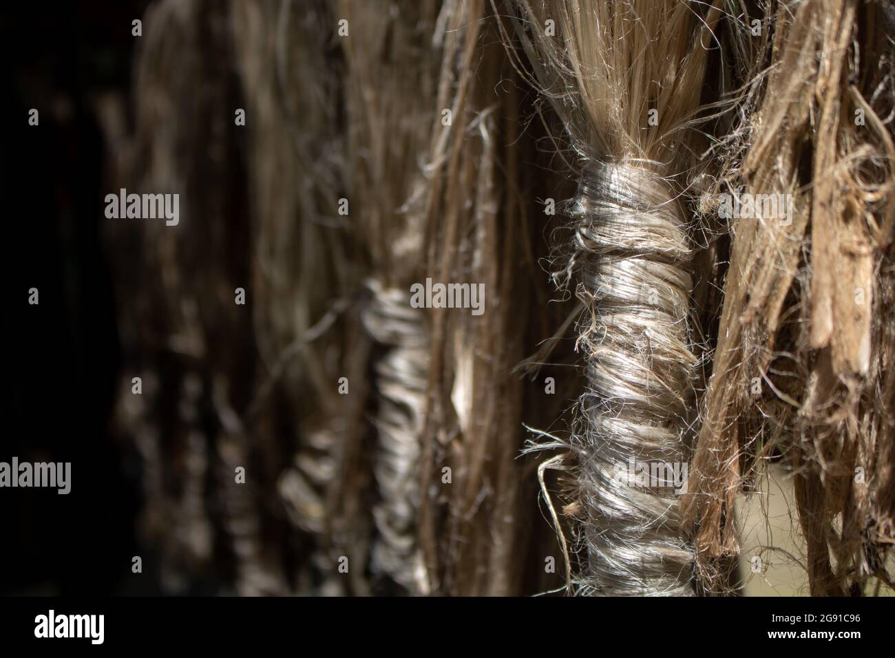 Raw jute production hi-res stock photography and images - Alamy