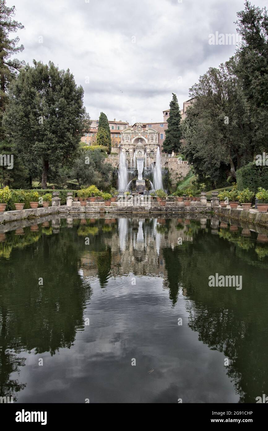Villa d'Este is a villa in Tivoli, near Rome, Italy. It's an example of ...