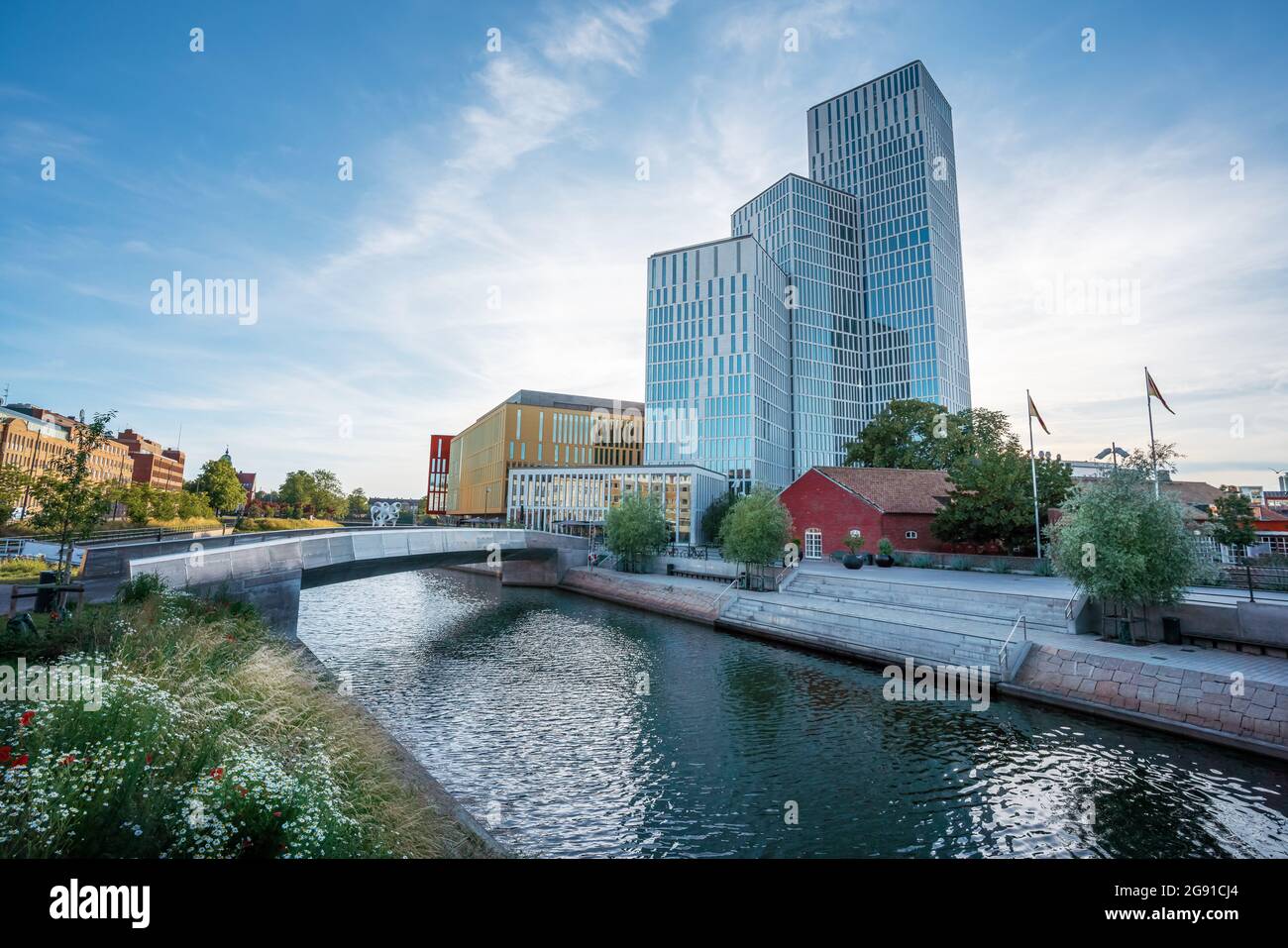 Malmo Skyline with Modern buildings - Malmo, Sweden Stock Photo - Alamy